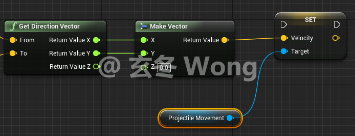[UE4]蓝图中如何拆分设置Vector和Rotator中的X、Y、Z